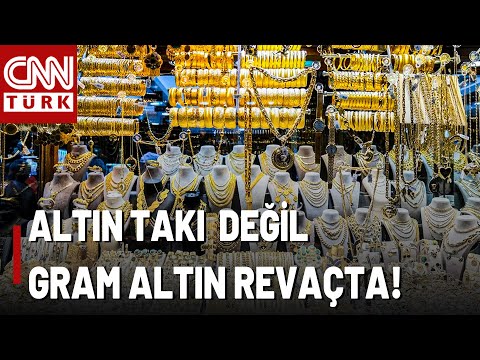 Altında Rekor Üstüne Rekor: Artık Takı Değil Gram Altın Tercih Ediliyor!