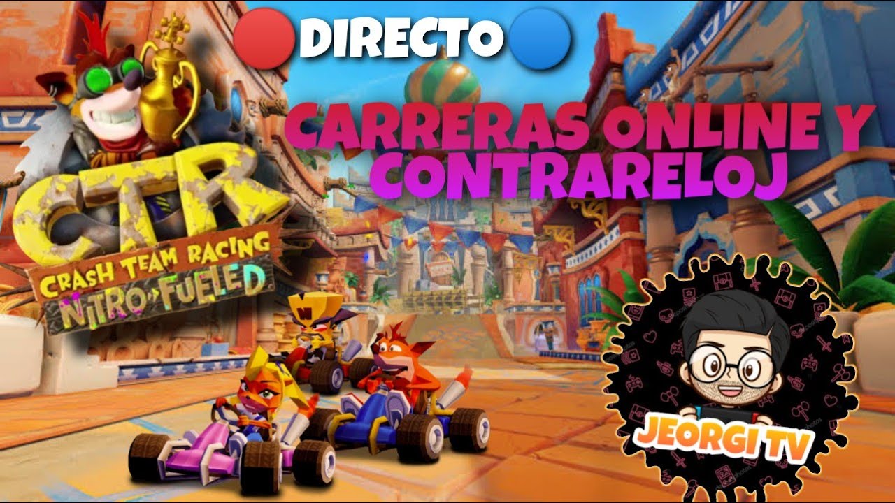 Contrareloj en Crash Team Racing nitro fueled y Online |Gameplay en ...