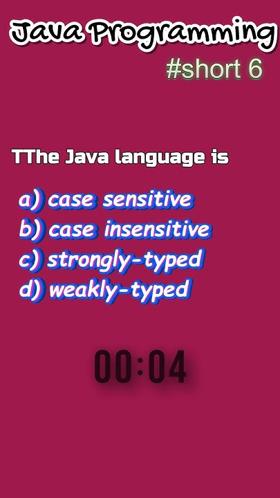 JAVA PROGRAMMING SHORT| #rpscprogrammershort | #technicalshort |#sonisir #shorts #viralshorts # ...