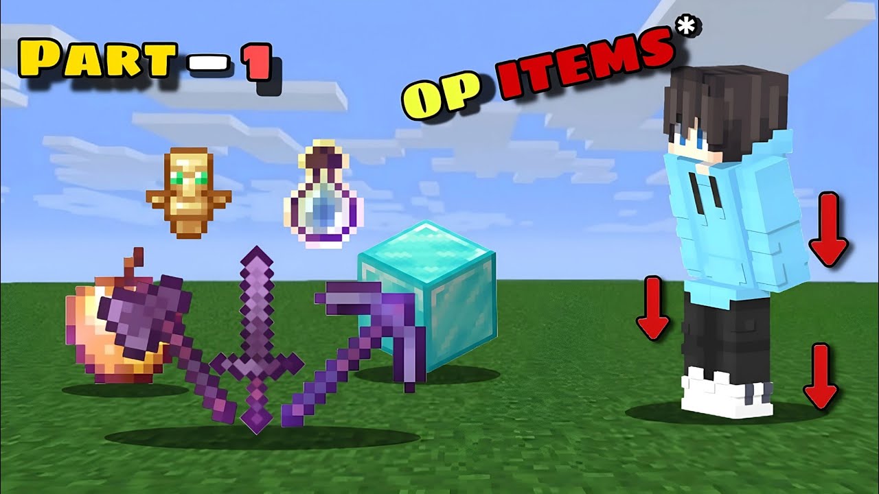 Minecraft But Crouch Give Op Items! 🤯 - YouTube