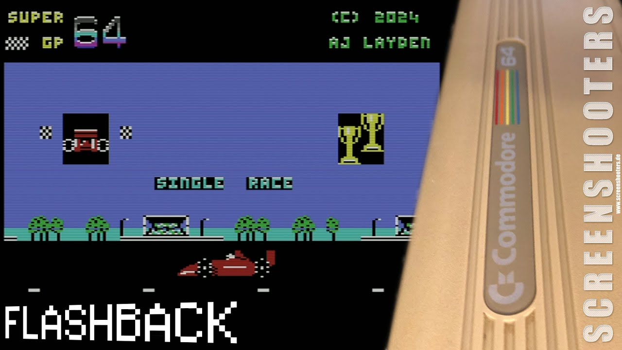 [ Flashback ] Super GP 64 (2024) - Commodore 64 - YouTube