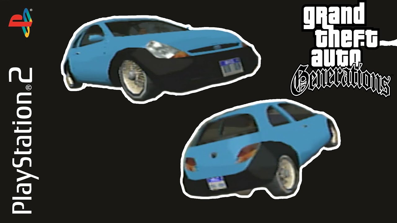 gta generations ps2 #32 carros - ford ka - YouTube