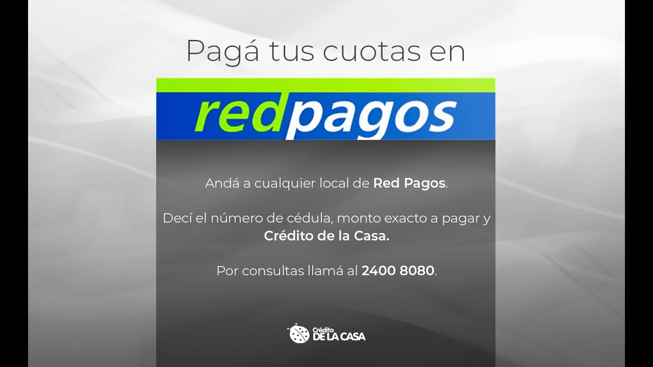 ¿CÓMO PAGAR EN RED PAGOS? - YouTube