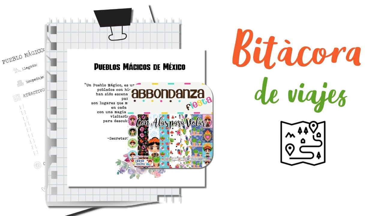 BITÁCORA DE VIAJES - Descargable - México Scrapea en Casa - YouTube
