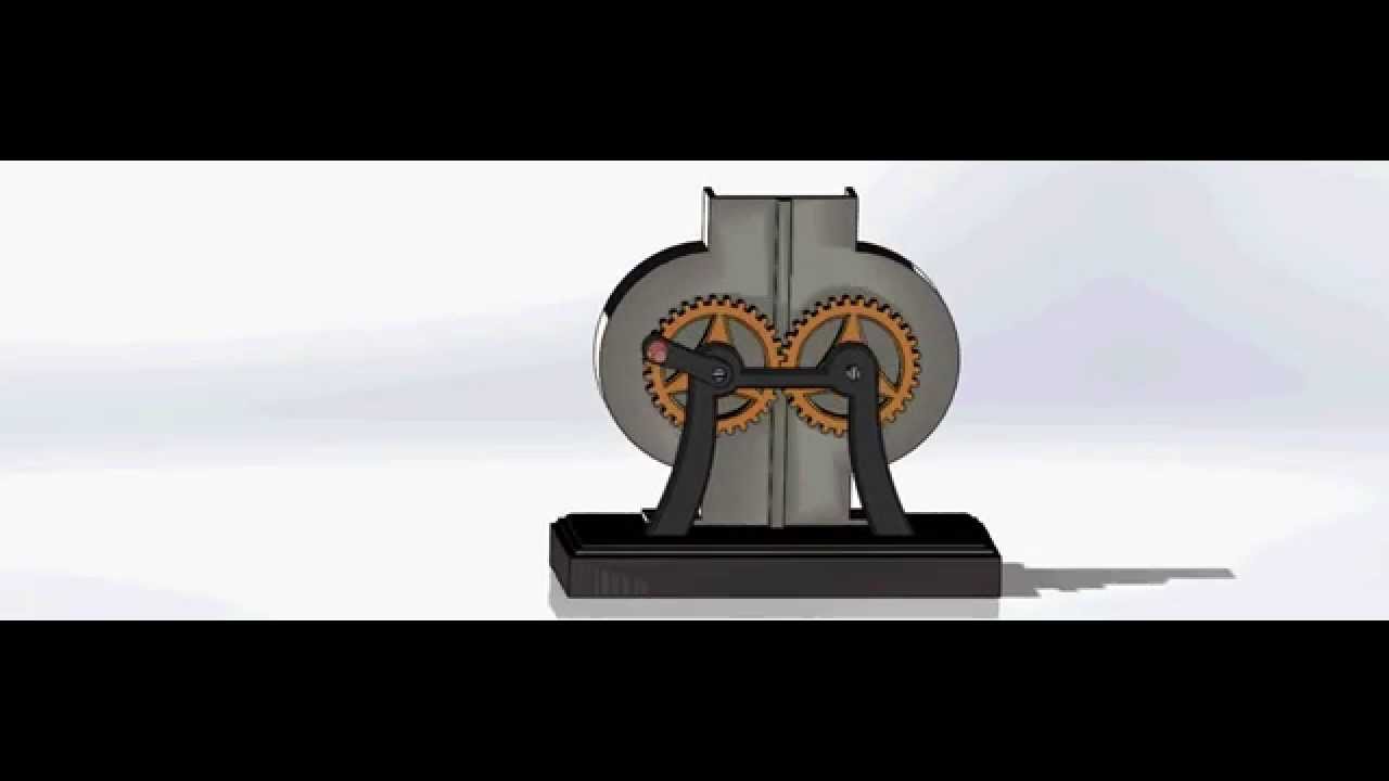 Root's Blower Chamber Wheel Mechanism - YouTube