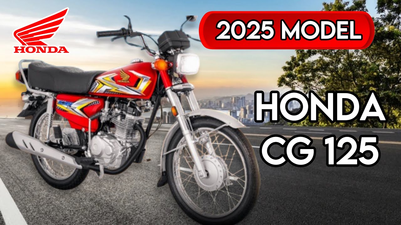 Honda CG 125 2025 Model First Look Review - YouTube