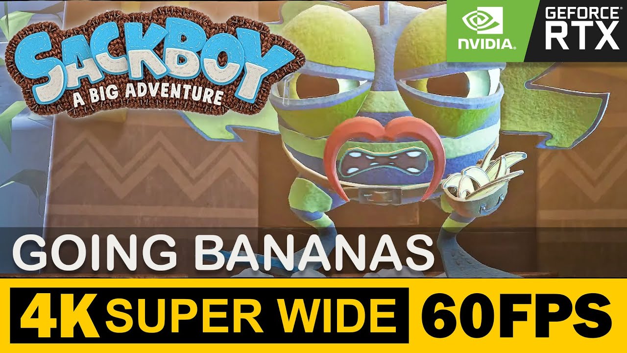 Going Bananas - The Colossal Canopy, Sackboy™: A Big Adventure ...
