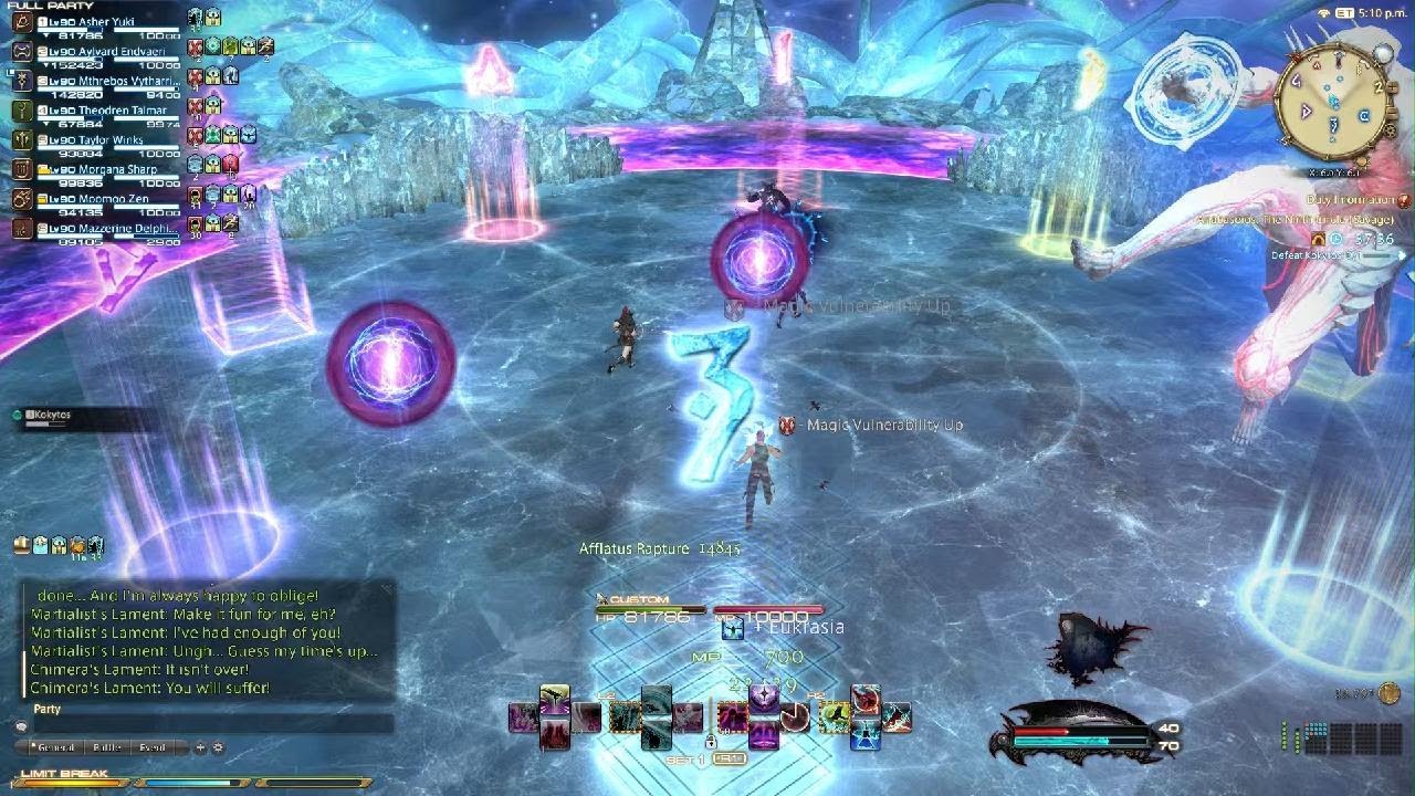 FINAL FANTASY XIV p9s proggers - YouTube
