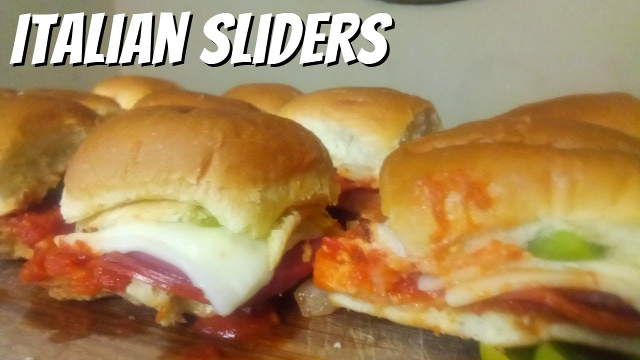 How to make Italian Sliders ( PERFECT GAMEDAY RECIPE!) - YouTube