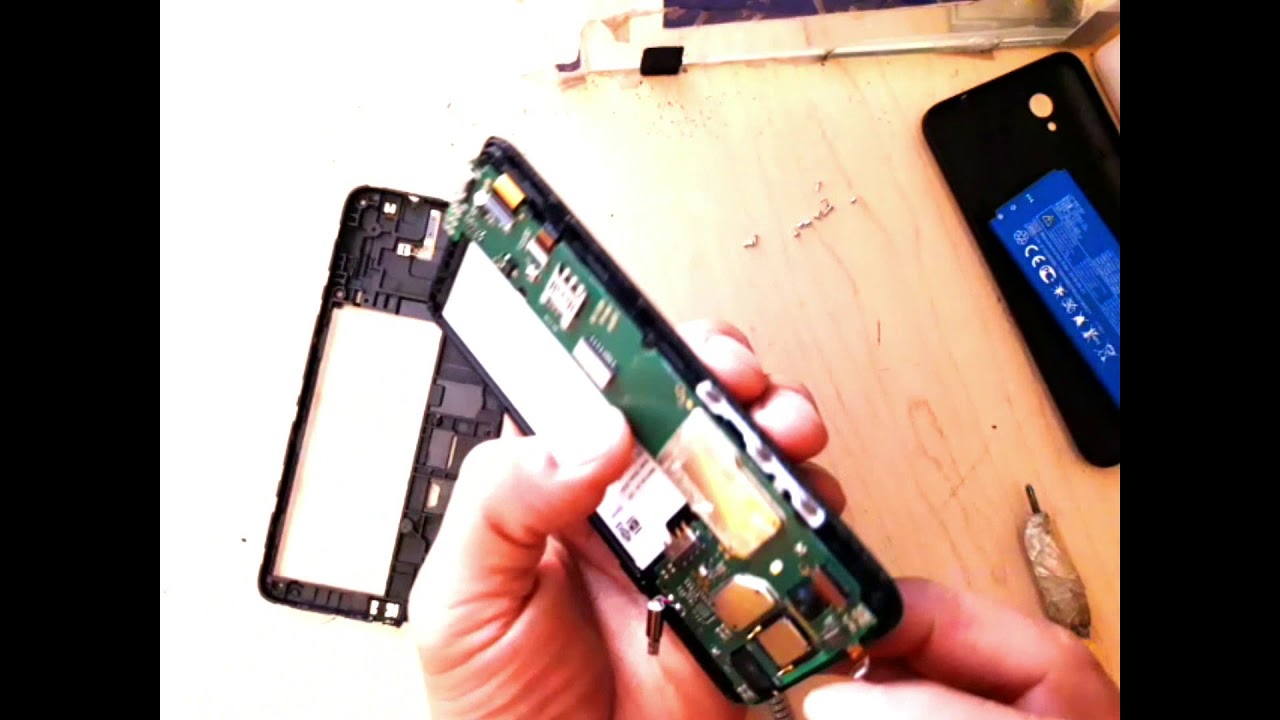 desarmar alcatel 5033a (Alcatel 1) - YouTube