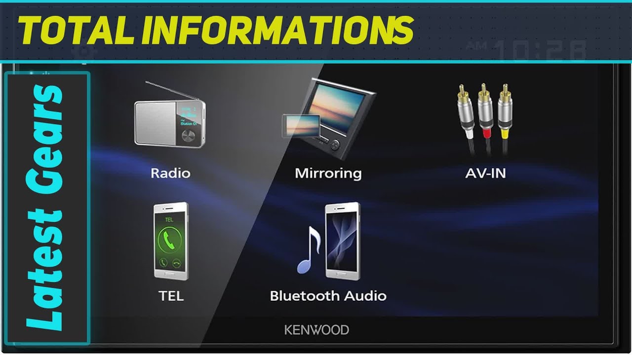 Kenwood DMX129BT Multimedia Receiver: Elevate Your Driving Experience ...