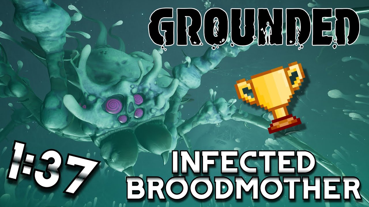 Grounded WOAH! Infected Broodmother Boss Fight in 1:37 (World Record ...