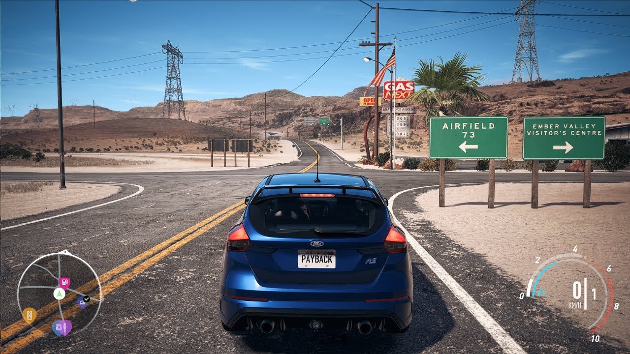 Need For Speed: Payback - Ford Focus RS - Open World Free Roam Gameplay ...