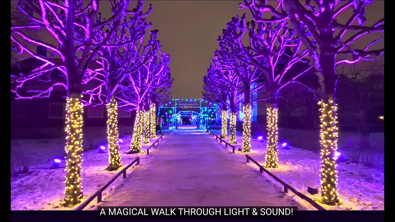 WINTER FAIRY TALE - A MAGICAL WALK THROUGH LIGHT & SOUND. SKANSEN ...