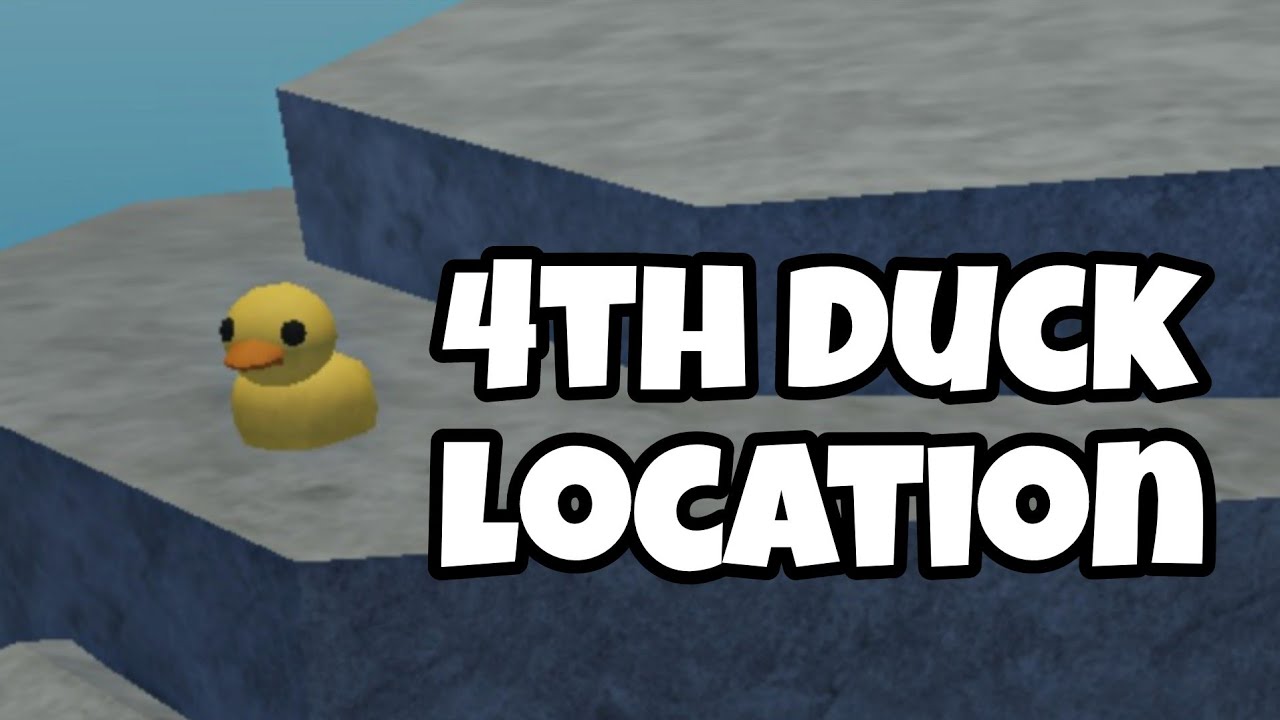 How to Find 4th Duck in Abyss Roblox | duck location - YouTube