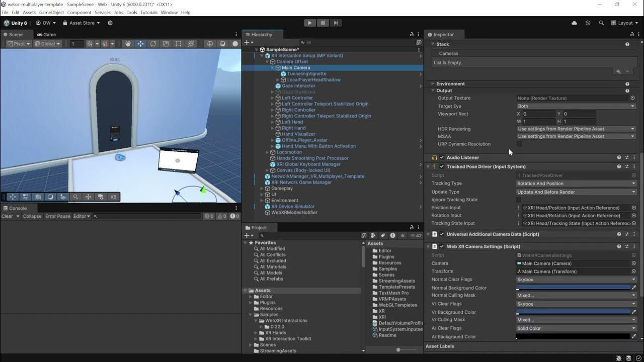 Tips for WebXR in Unity - January 2025 Edition - YouTube