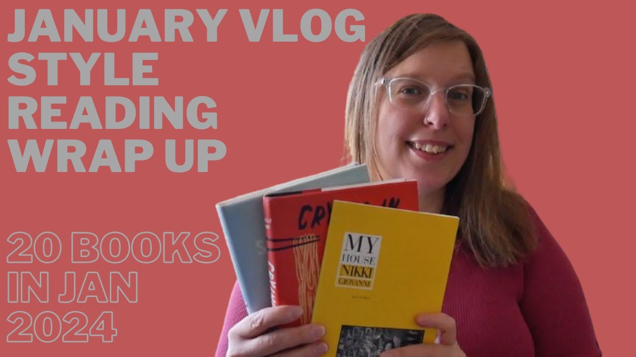January Vlog Style Monthly Reading Wrap Up | Hello 2024 | Poetry to ...