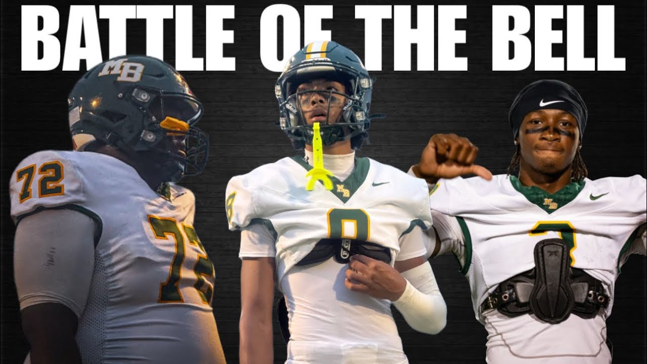MYRTLE BEACH (SC) vs CONWAY (SC) || BATTLE OF THE BELL (HIGHLIGHTS ...