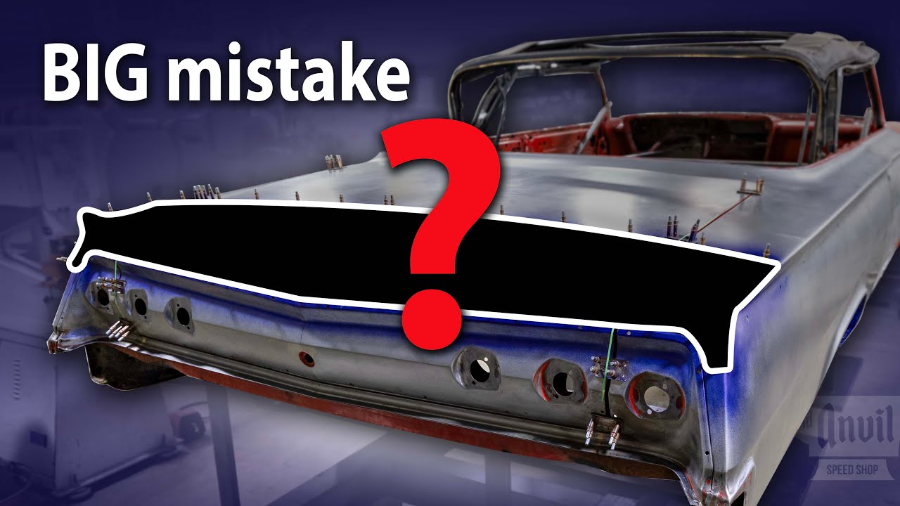 We Added a Wing to a 1962 Impala [complete fabrication process] - YouTube