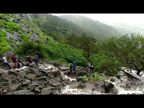 Beautiful Visapur Fort in Pune #rainy season #waterfall #सुंदर विसापूर ...