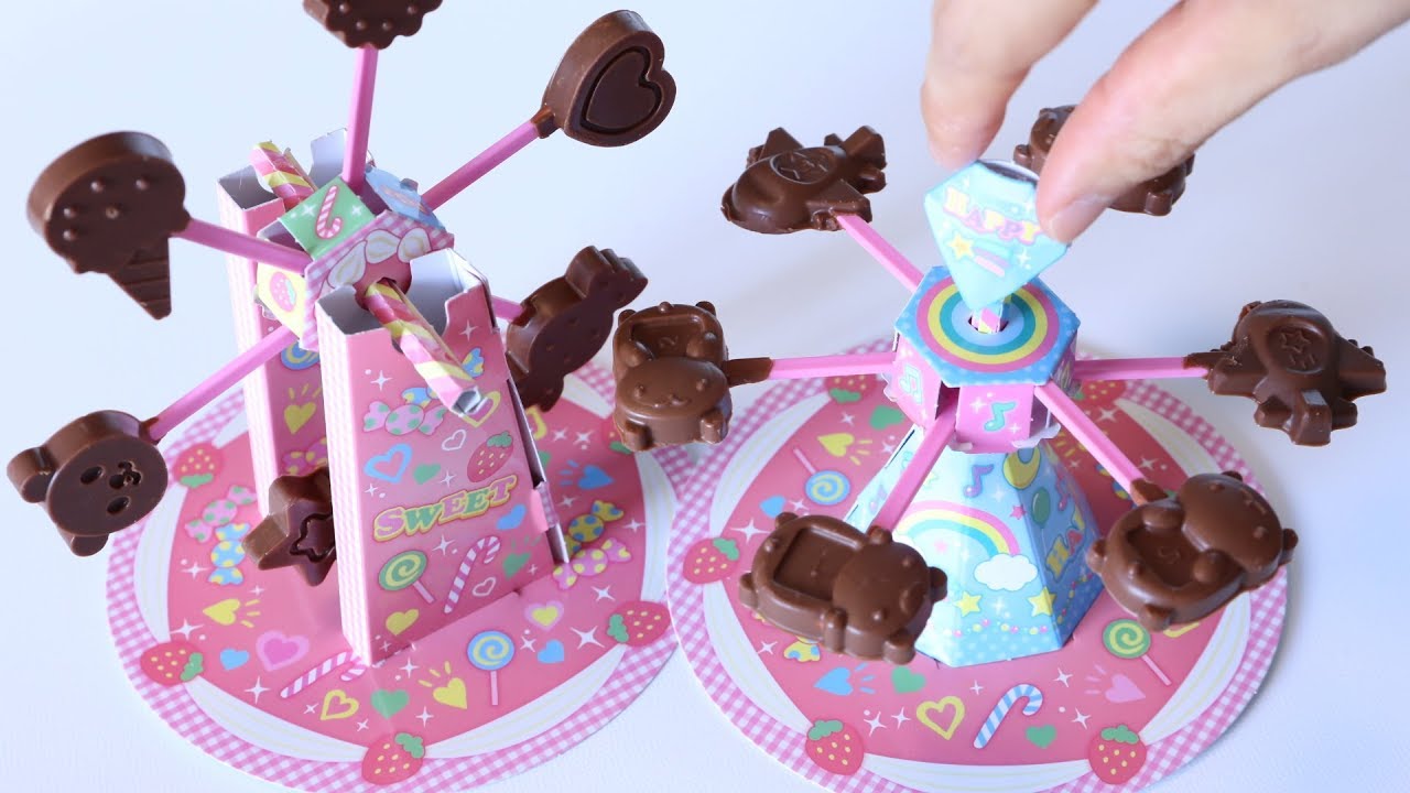 Chocolate Amusement Attraction Making KIt【DIY Candy】 - YouTube
