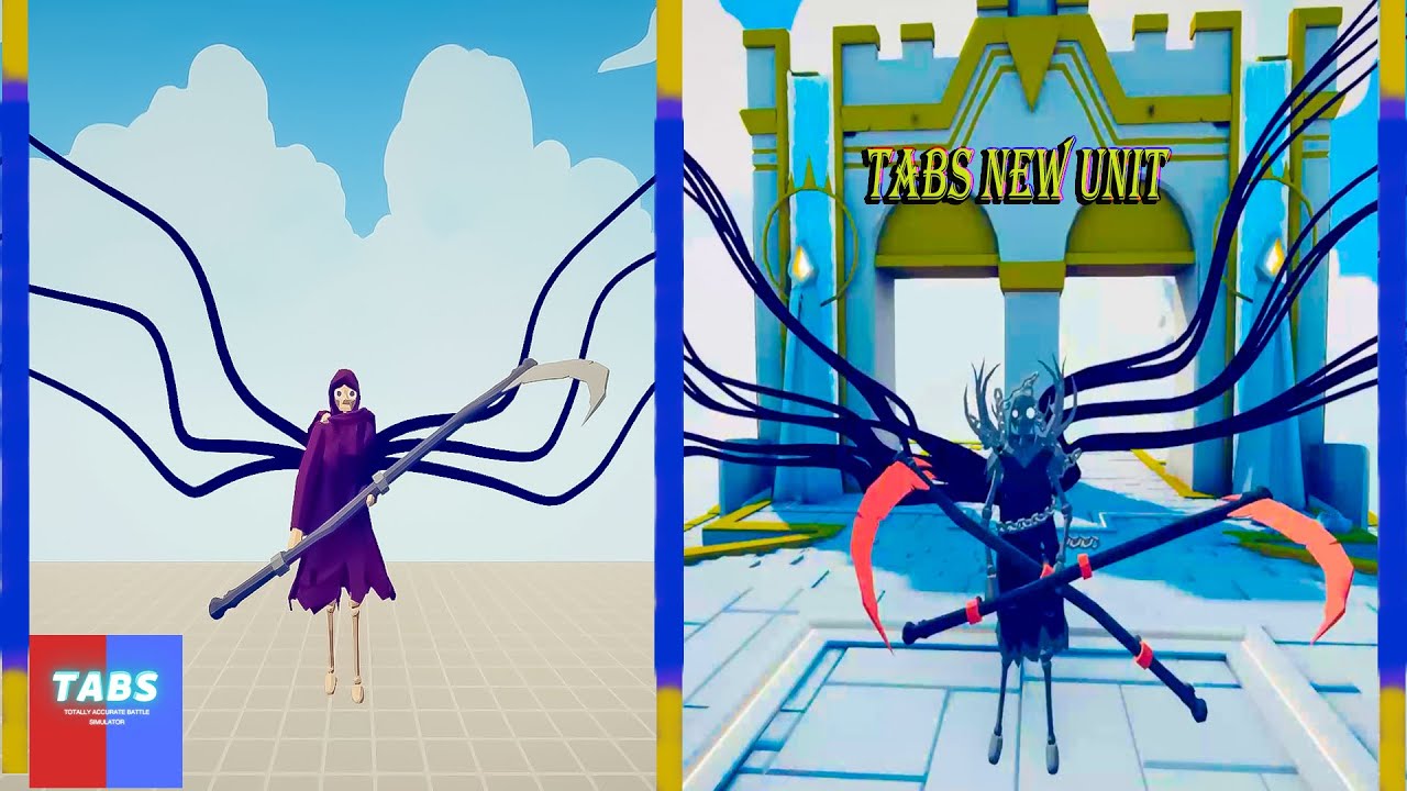 EVOLUTION OF REAPER in tabs|totally accurate battle simulator - YouTube