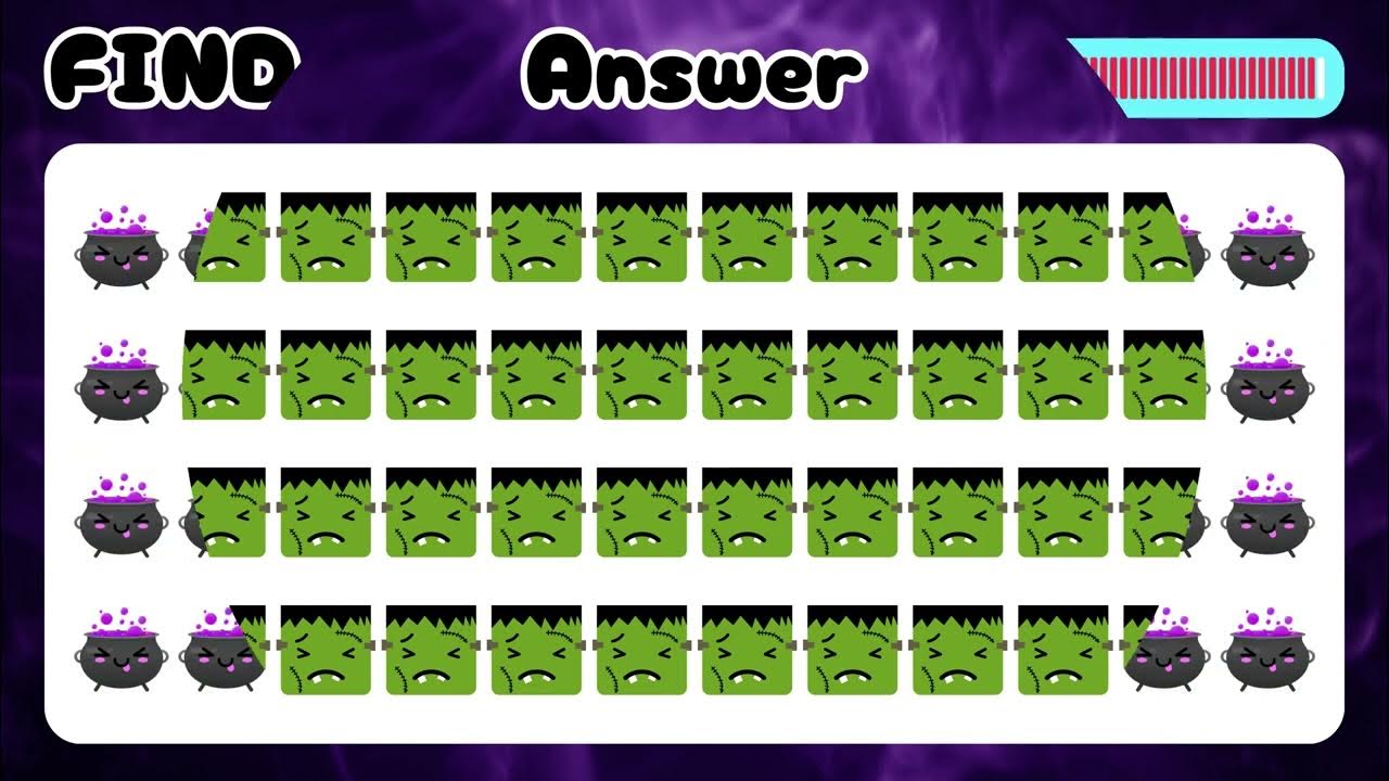 Find the ODD One Out | Halloween Edition - YouTube