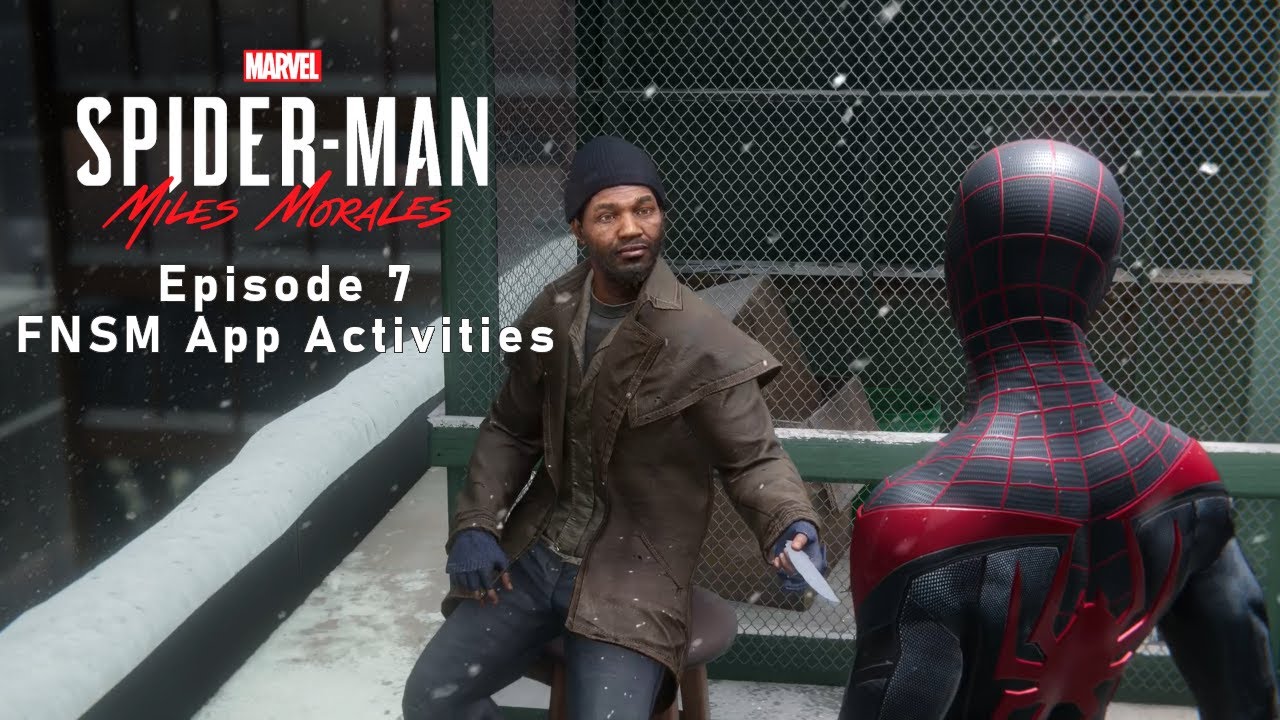 Spider-Man: Miles Morales - Episode 7: FNSM App Activities - YouTube