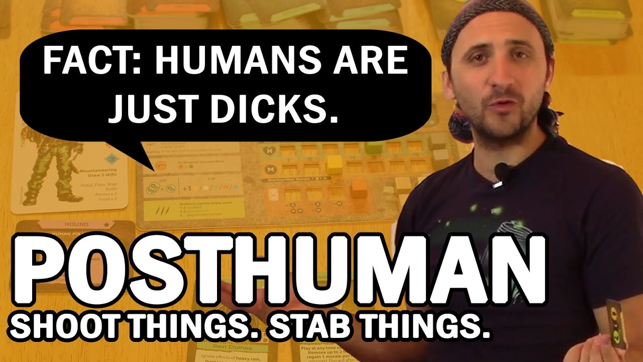 Posthuman by Mighty Box Games : Solo Board Game Playthrough - Lord of ...