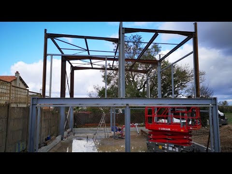 Ma Maison en Métal, Épisode 1: Les Fondations et la Structure ...