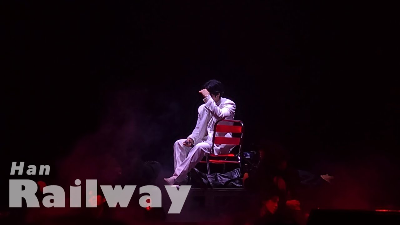 250216 4K Stray kids Han - Railway 한 레일웨이 [SKZ 5TH FANMEETING] - YouTube