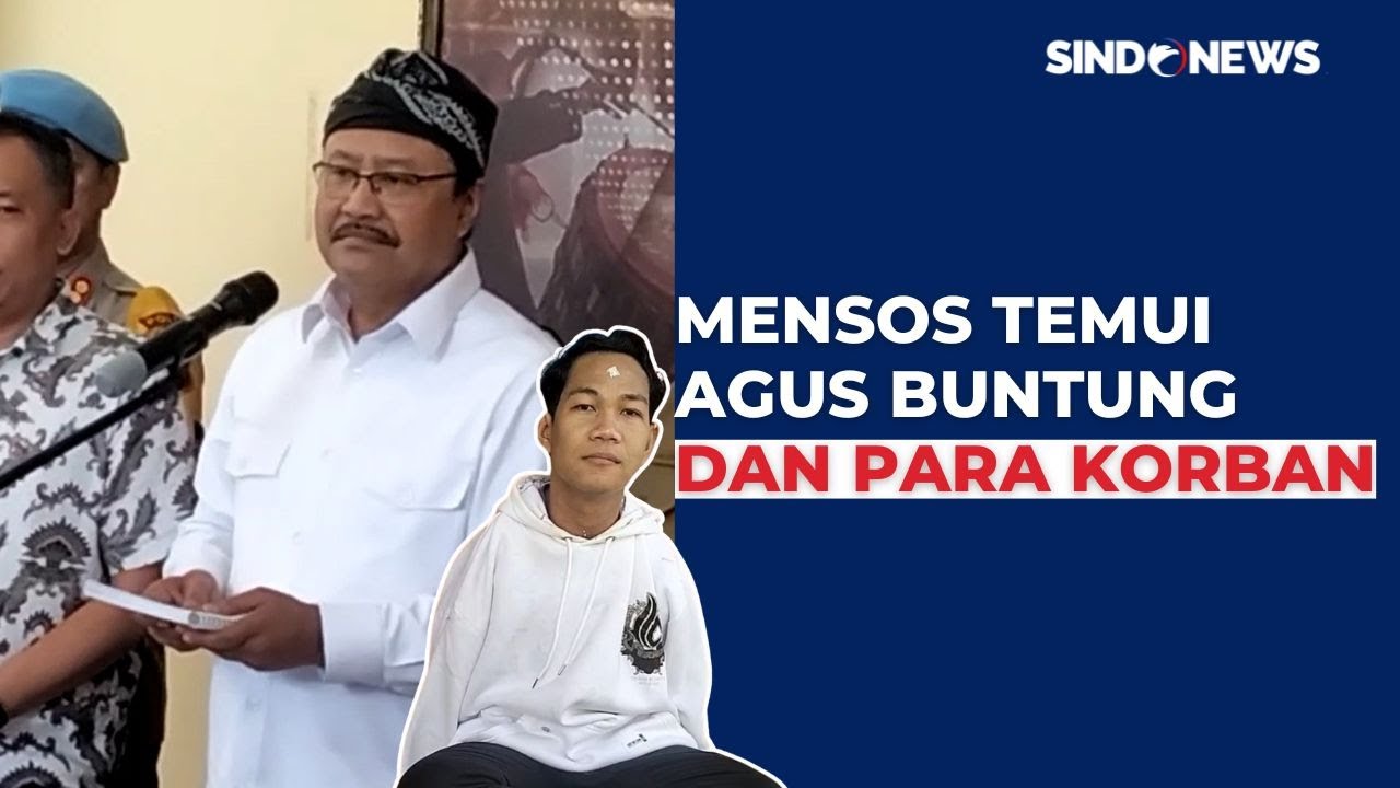 Mensos Gus Ipul Kunjungi Agus Buntung: Pastikan Hak Sebagai Difabel ...