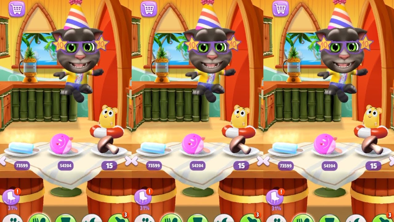 TALKING TOM GAME PLAY 🐱🐈🐱 - YouTube