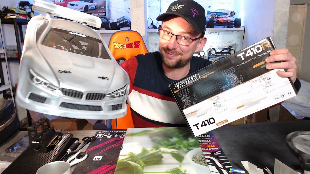 Unboxing carten t 410r et montage du chassis partie 1 - YouTube