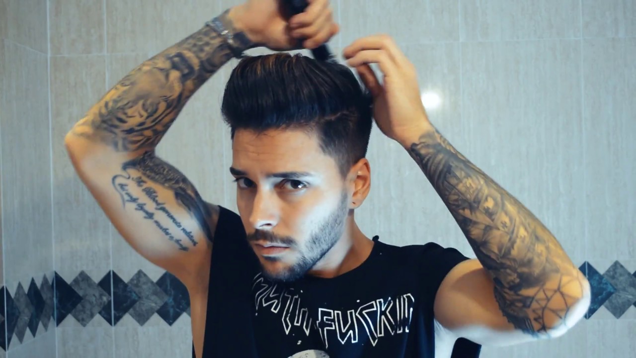 Men's Hair Tutorial - High Volume using Hanz De Fuko's Quicksand! - YouTube