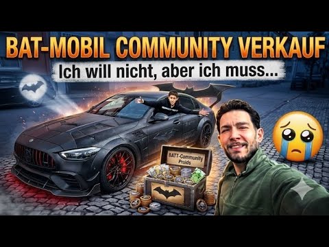 ICH verkaufe mein BATMOBIL an EUCH!🥹+Training mit @CengizhanMMA 