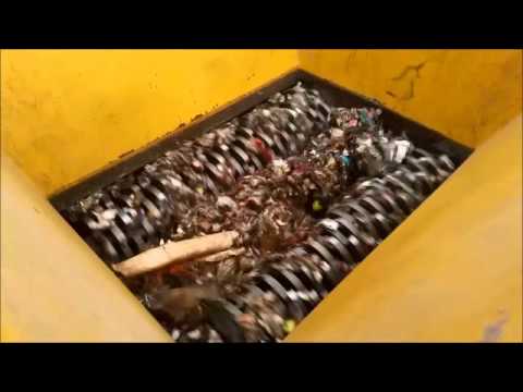 RS40 Light Commercial and Industrial Waste Shredding - UNTHA shredder ...