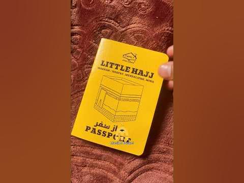 Hajj Passport. Best Islamic play passport gifts for Muslim kids. #hajj ...