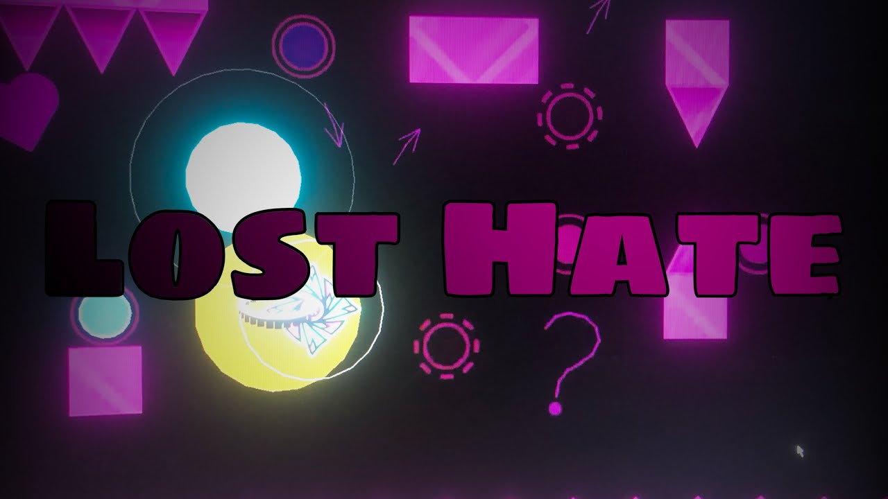 Geometry Dash "Lost Hate" by ME (prev 1) [memory extreme demon] - YouTube