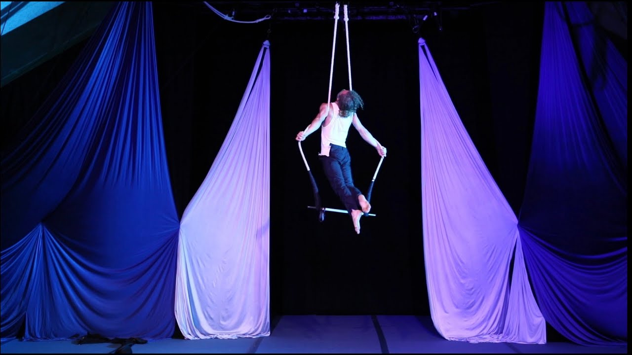Dance Trapeze/Clown Act by Christian Carr - YouTube