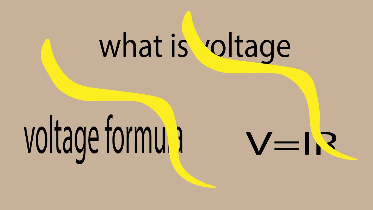 what is the electrical voltage basic info lecture no 02 - YouTube