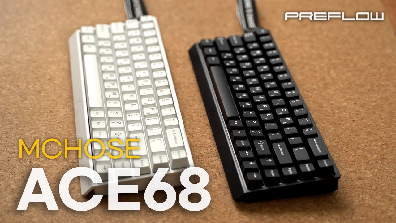 MCHOSE ACE68 자석축 키보드 리뷰: 감동적인 소프트웨어와 훌륭한 타건감 | Vortex Gaming