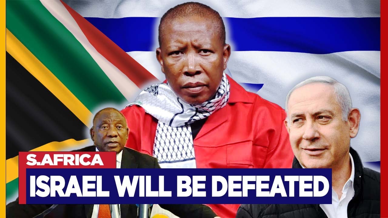 Julius Malema vows to fight and defeat Israel when he comes to Power ...