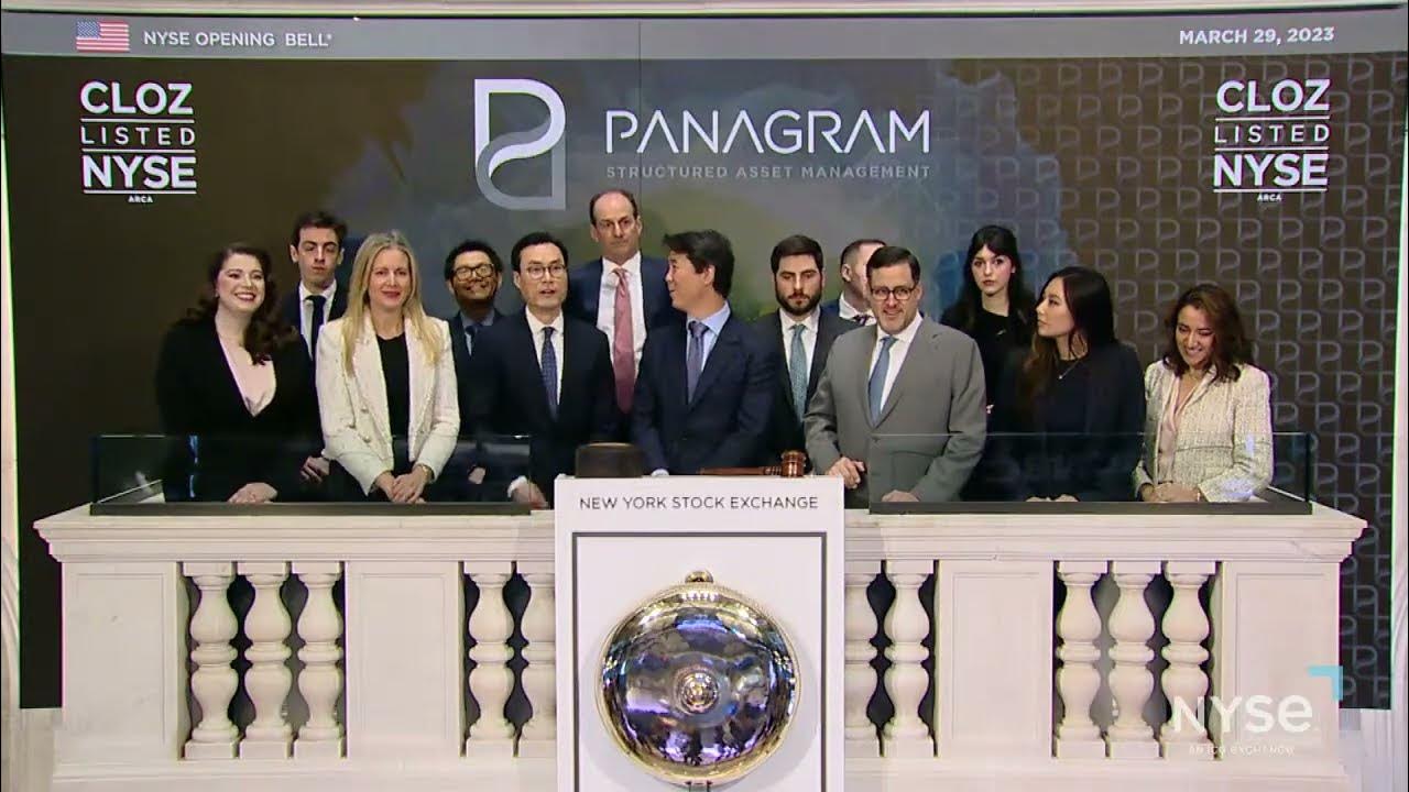 Panagram Structured Asset Management Rings The Opening Bell® Youtube