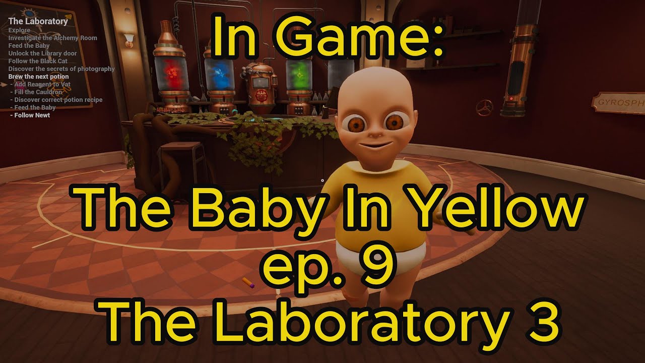 In Game: The Baby In Yellow ep. 9 The Laboratory 3 - YouTube