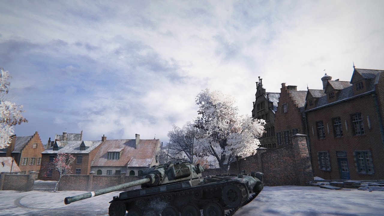 AMX ELC 75mm turret move - YouTube