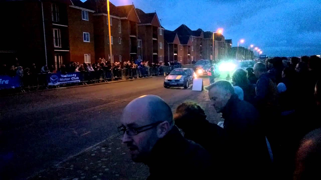 New Brighton Prom Rally 2015 - Steve Quigley, Clio 172 Cup - YouTube