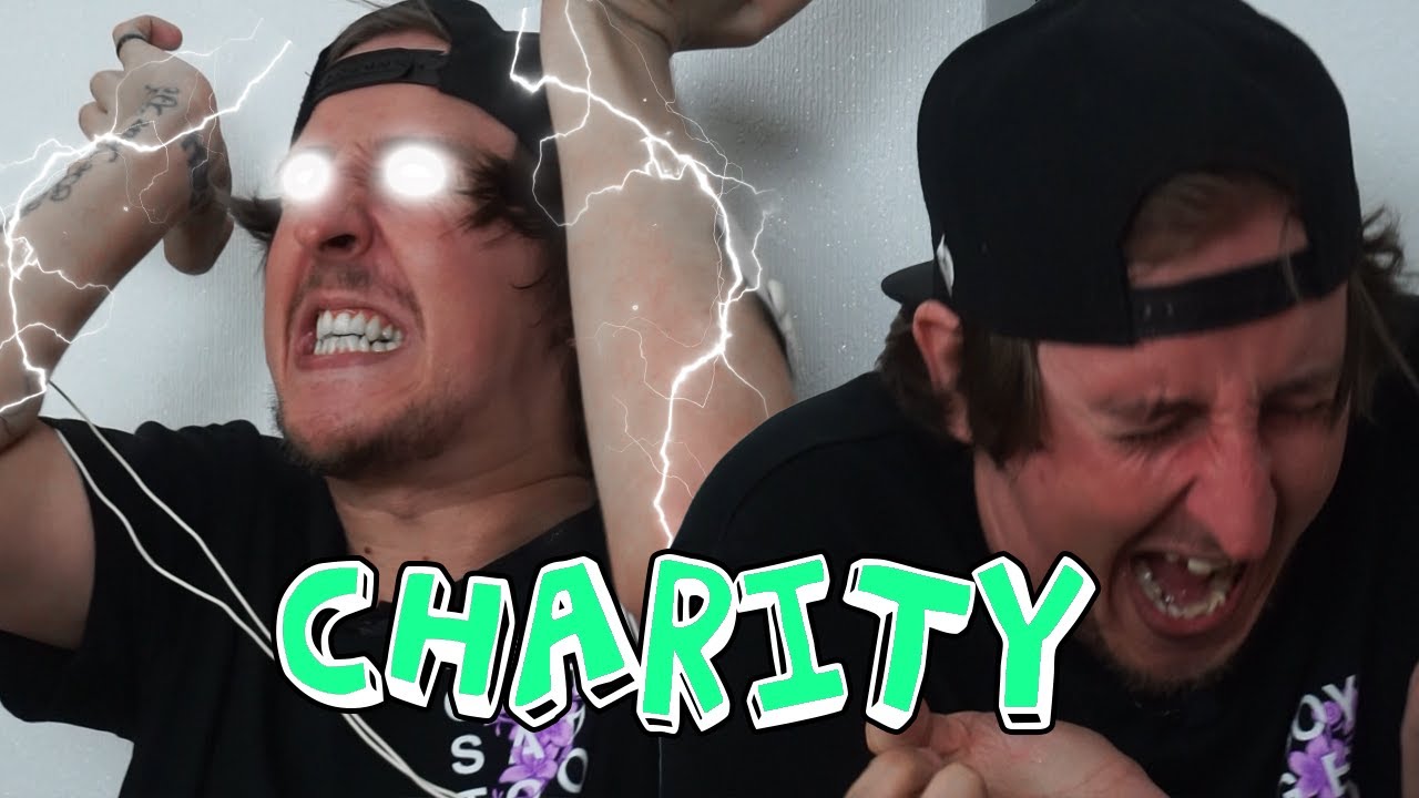 BEING ELECTROCUTED FOR CHARITY - YouTube