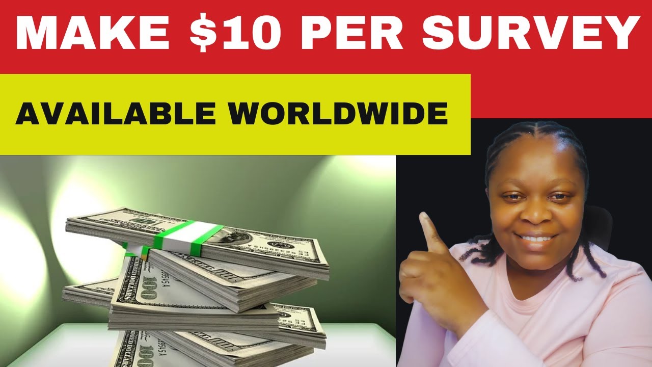 Make $10 Per Minute completing Simple Surveys | Available Worldwide ...