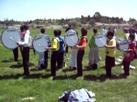 Townsend Jr. High Indoor Drumline 2010 - Abbabab - YouTube